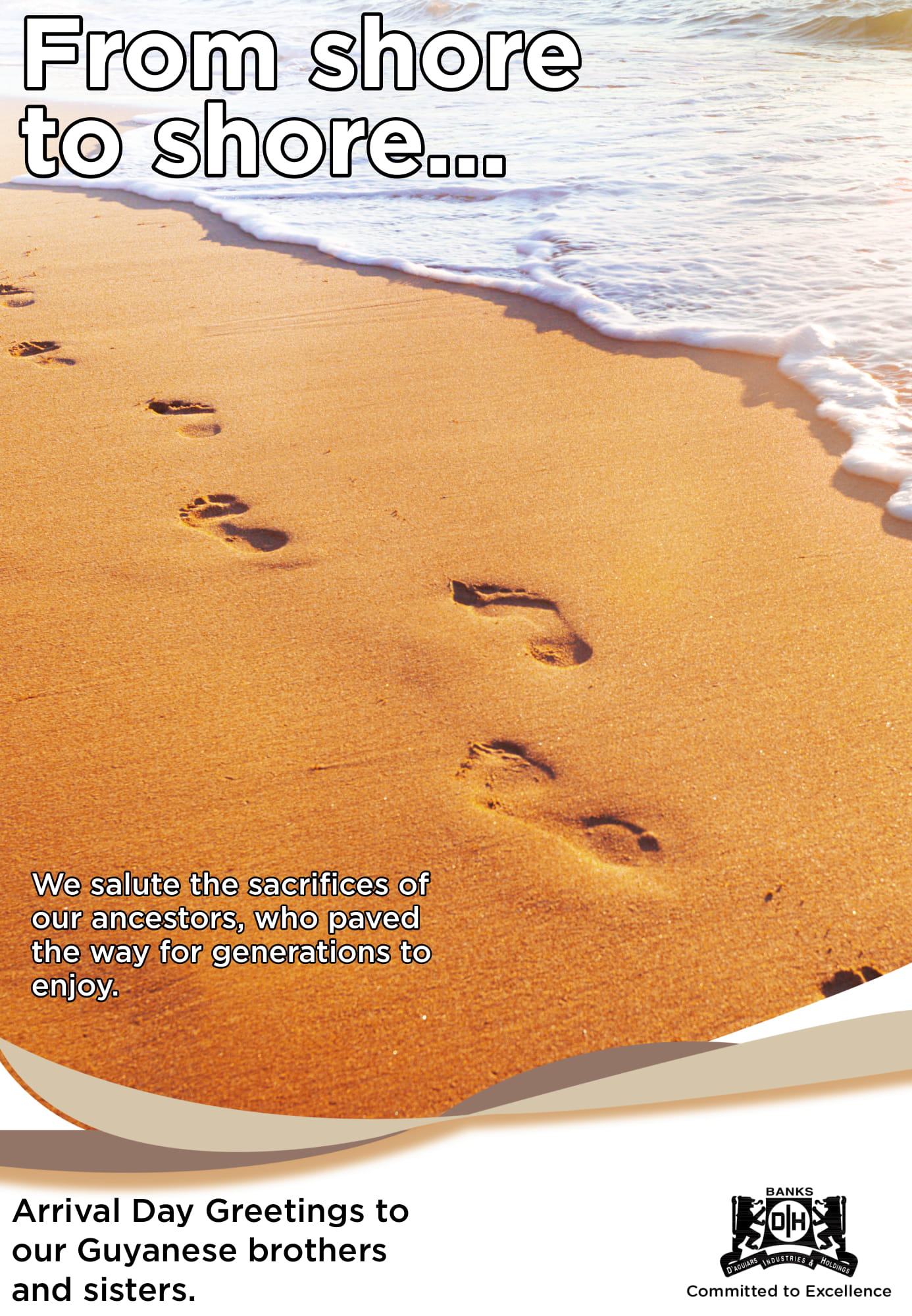 Arrival Day Greetings | Banks DIH Ltd.