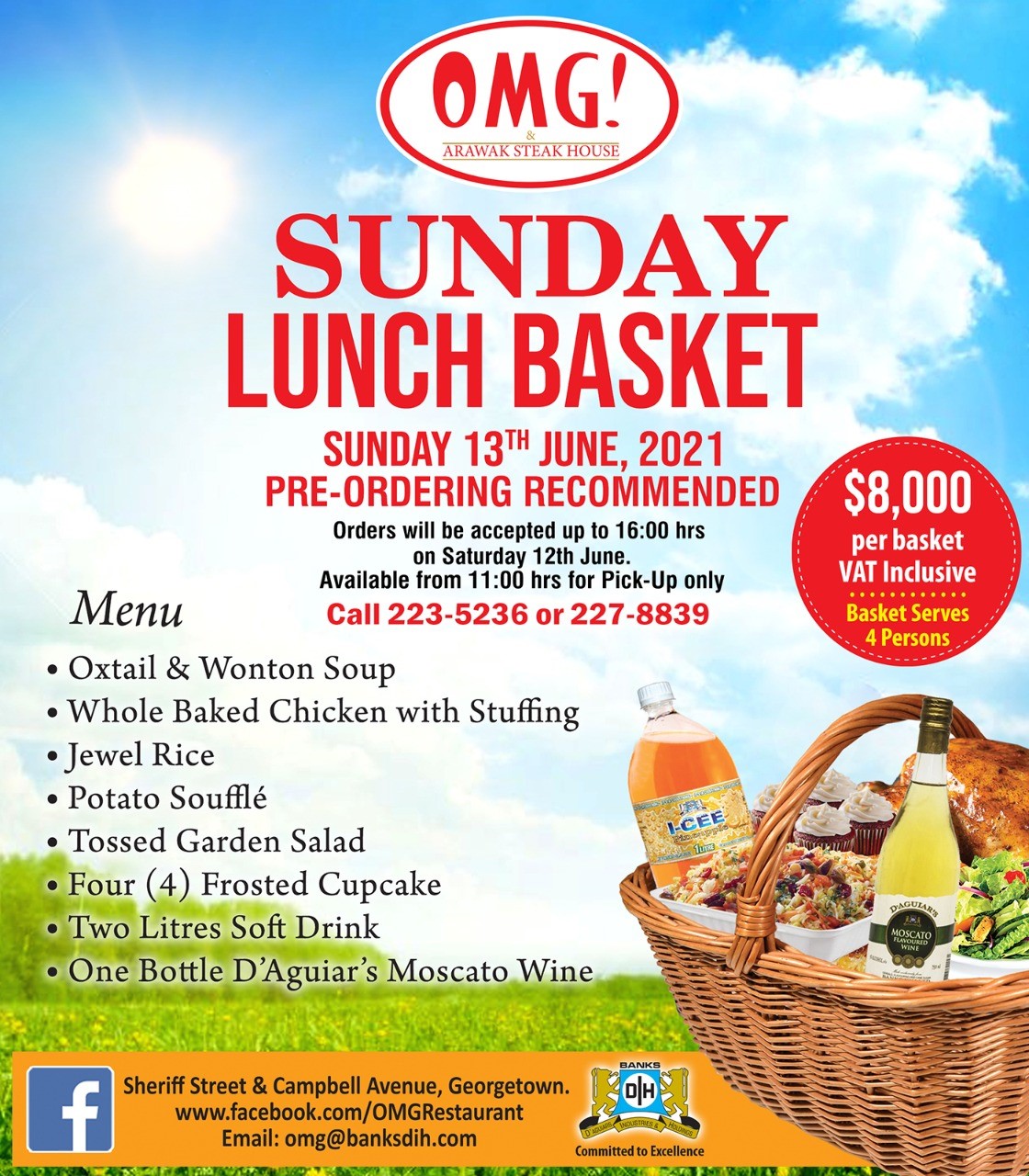 OMG Sunday Lunch Basket | Banks DIH Ltd.