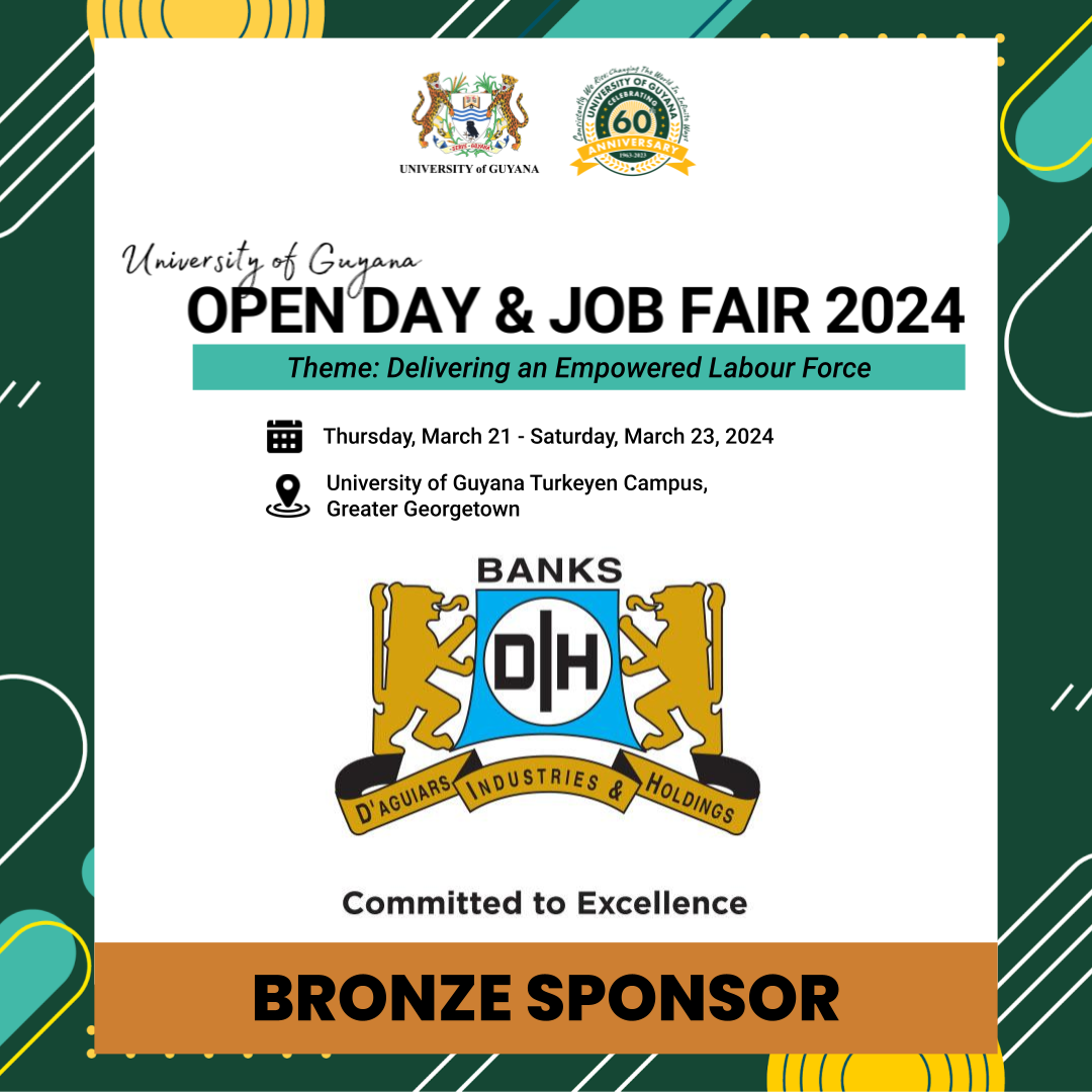 Banks DIH Partners with the University of Guyana for the 2024 Open Day ...