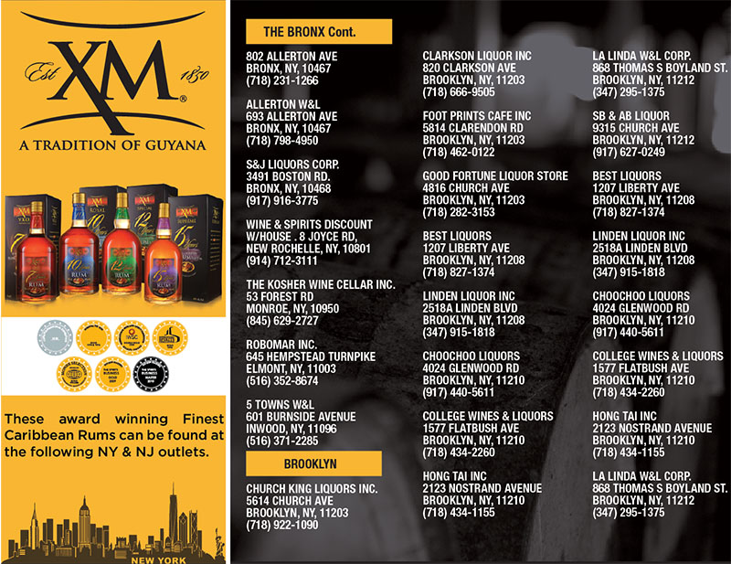 XM Rum NY & NJ Locations | Banks DIH Ltd.